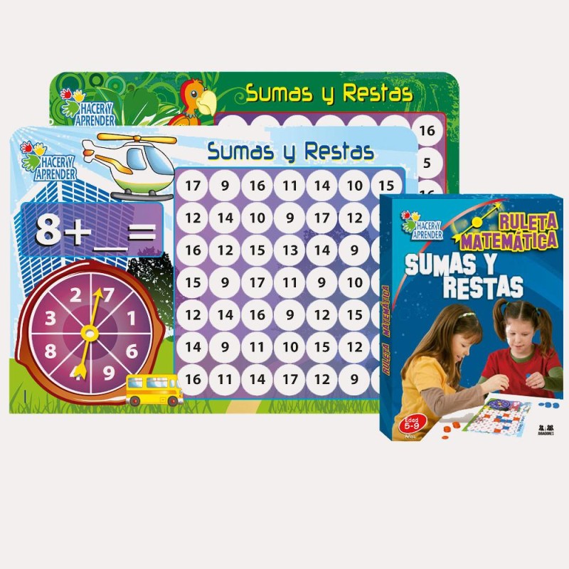 Ruleta Matemática de sumas y restas 6079